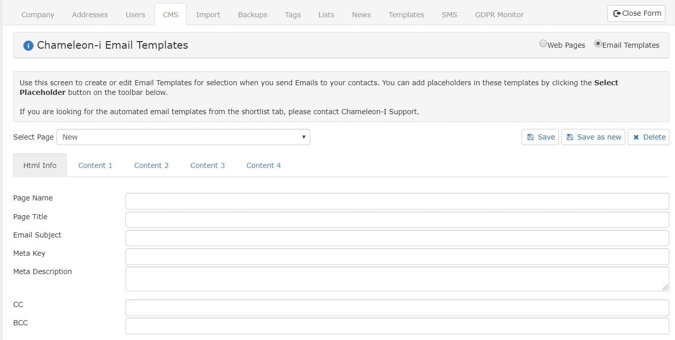 Creating Your Own Action Emails Wizards